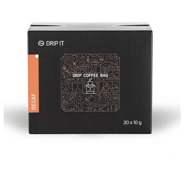 Káva Drip it Peru Rodríguez de Mendoza Decaf 20 x 10 g | 4camping.sk
