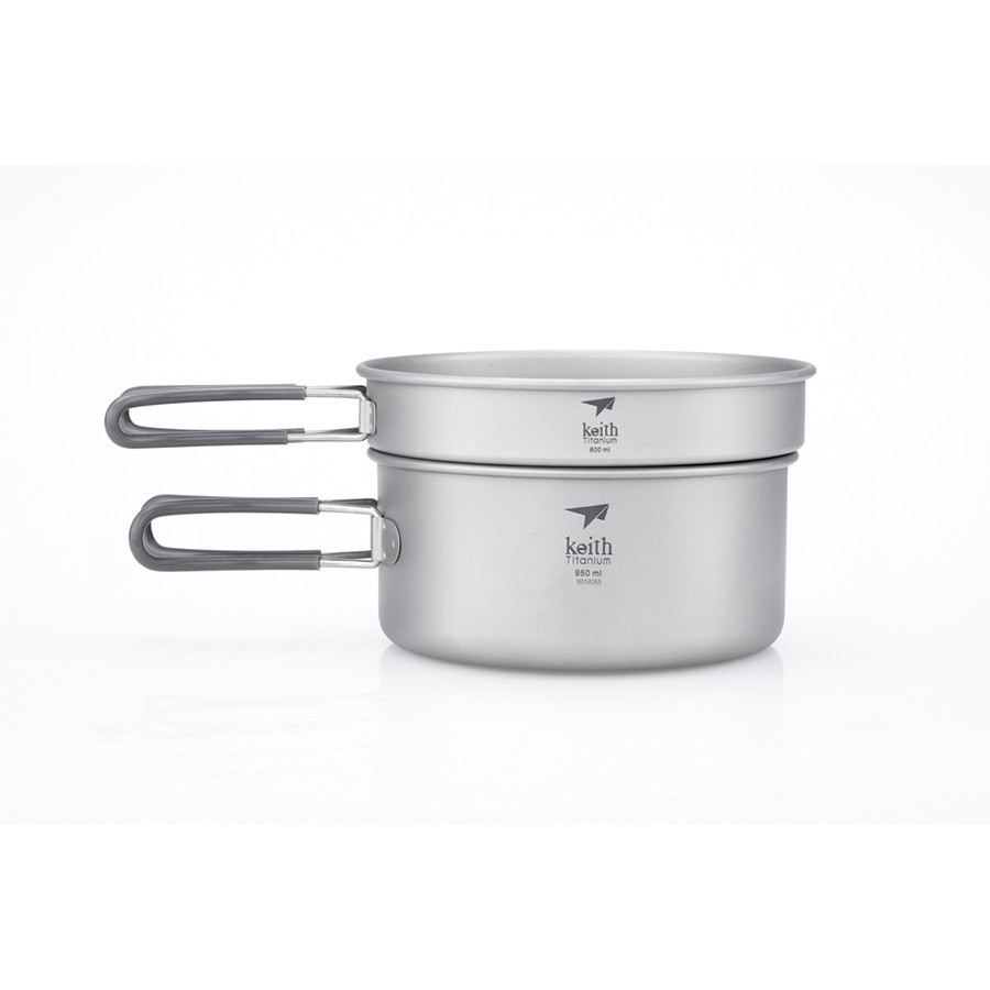 Sada riadov Keith Titanium Titanium Pot and Pan Cook Set 2-piece ...