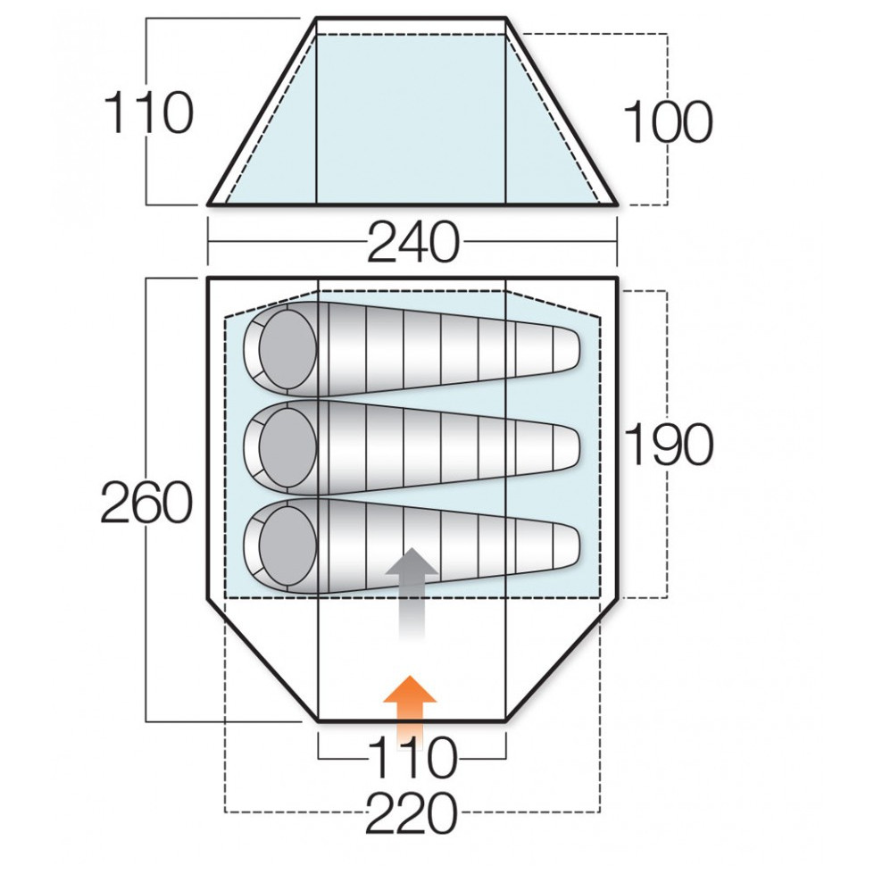 Stan Vango Tango 300 | 4camping.sk