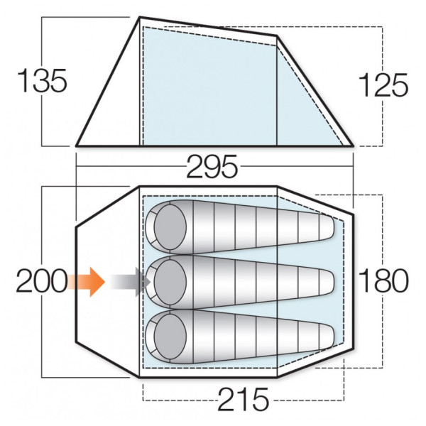 Stan Vango Ark 300 | 4camping.sk